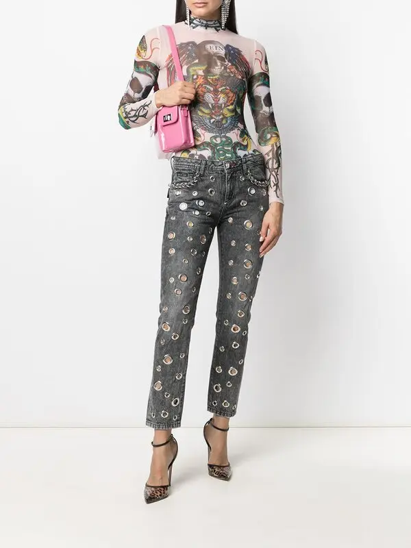 Philipp Plein Boyfriend Jeans