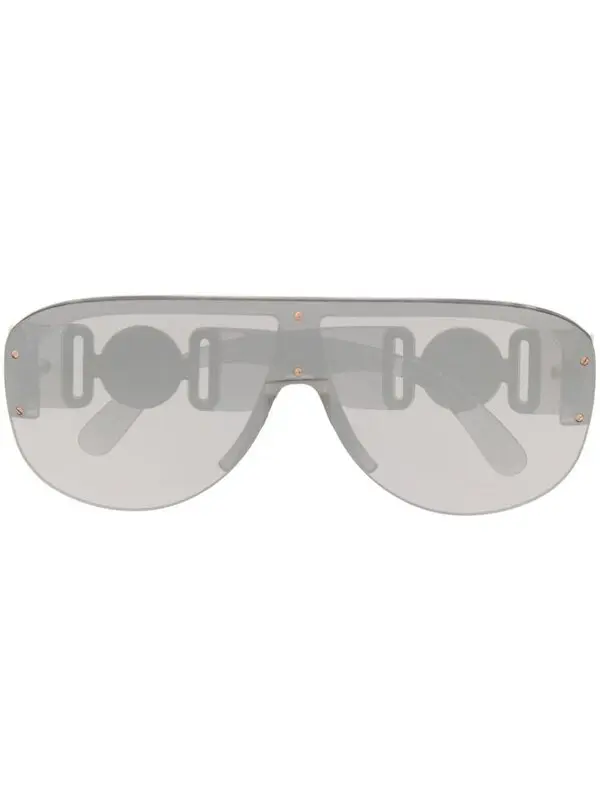 Versace Medusa Pilot Sunglasses - Grey
