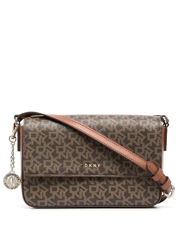 Dkny Monogram-print Cross Body Bag