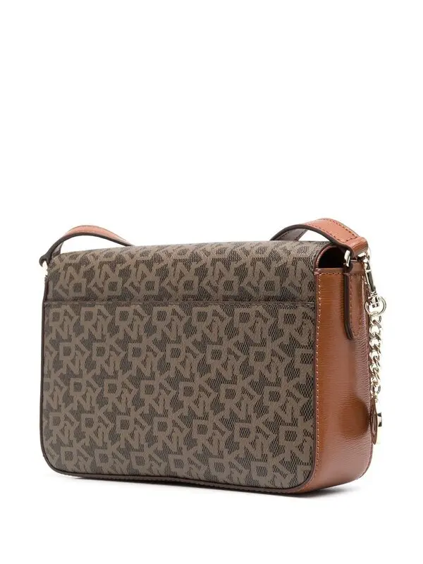 Dkny Monogram-print Cross Body Bag