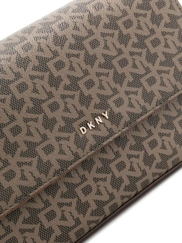 Dkny Monogram-print Cross Body Bag