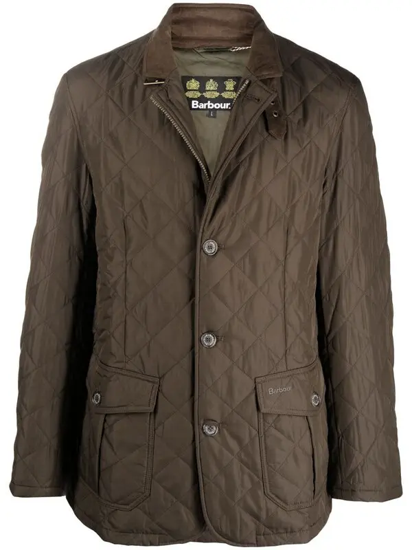Barbour Lutz Quilted Jacket - Green