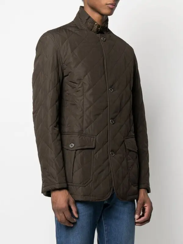 Barbour Lutz Quilted Jacket - Green