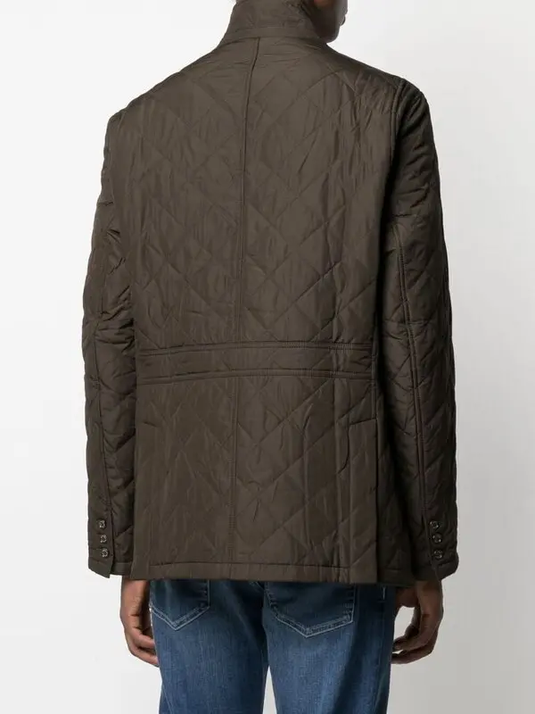 Barbour Lutz Quilted Jacket - Green