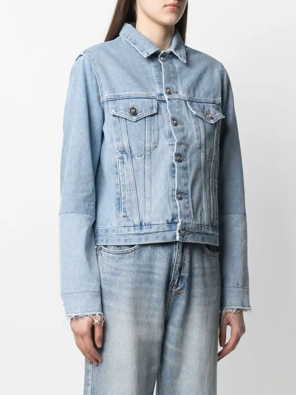 Off-White Button-up Denim Jacket