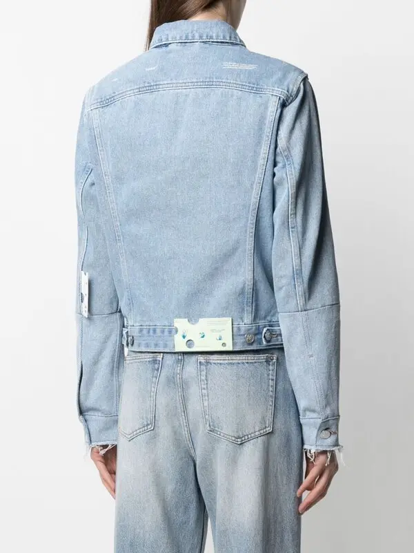 Off-White Button-up Denim Jacket