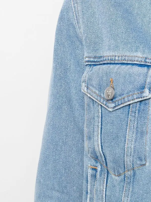 Off-White Button-up Denim Jacket
