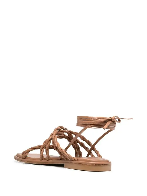 STUART WEITZMAN Braided Strap Sandals