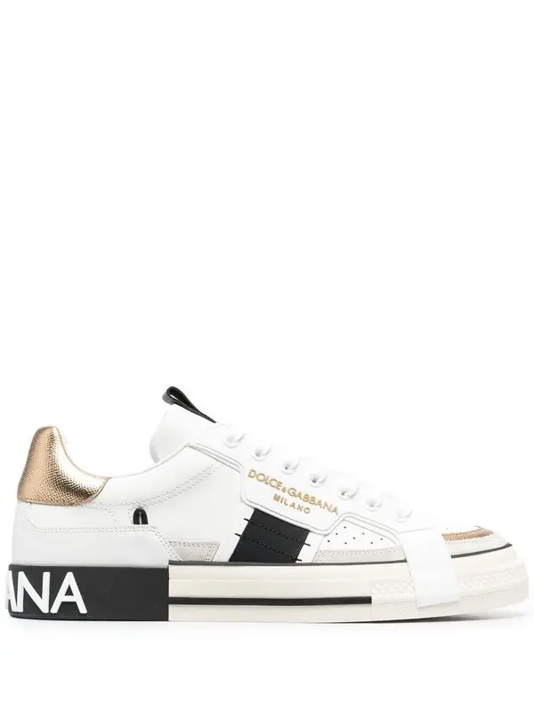 Dolce & Gabbana Custom 2.zero Low-top Sneakers - White