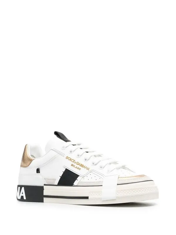 Dolce & Gabbana Custom 2.zero Low-top Sneakers - White