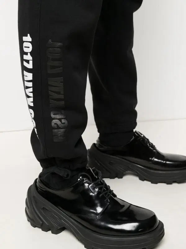 1017 Alyx 9sm Logo Print Track Trousers - Black