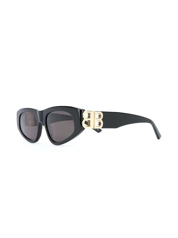 Balenciaga Dynasty D-frame Sunglasses - Black