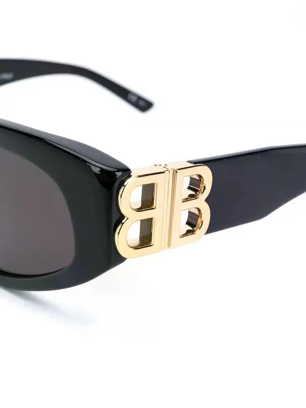 Balenciaga Dynasty D-frame Sunglasses - Black