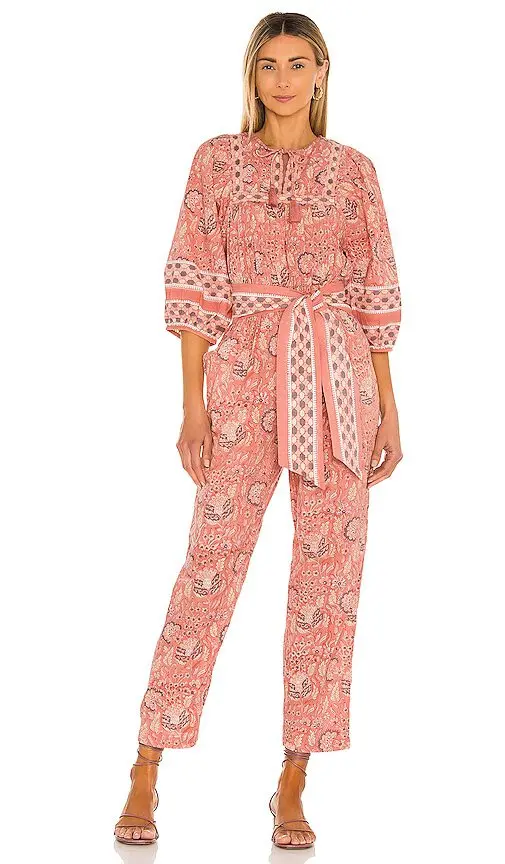 CLEOBELLA Magdalena Jumpsuit In Pink