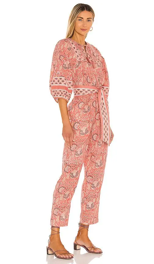 CLEOBELLA Magdalena Jumpsuit In Pink