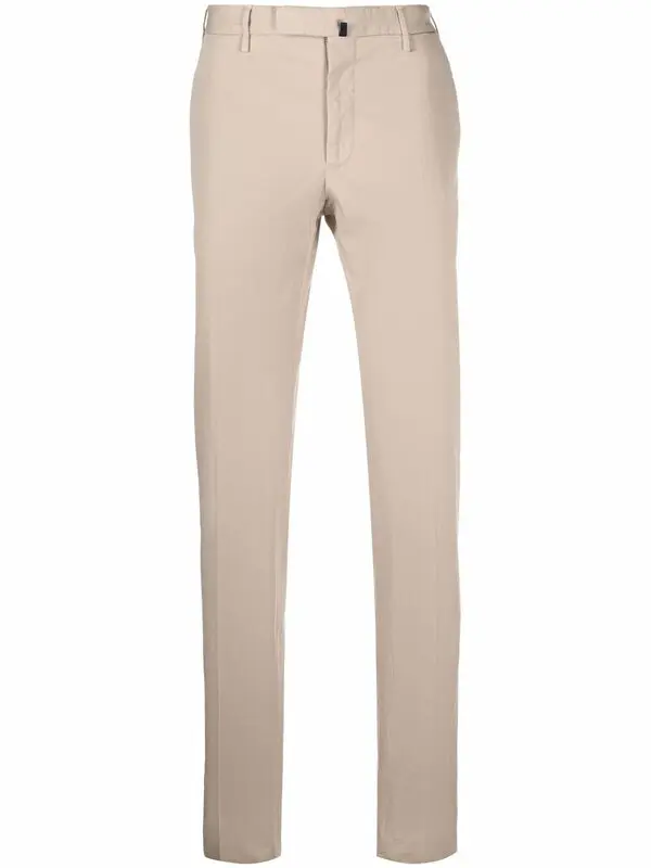 Incotex Slim-cut Cotton Chinos - Neutrals