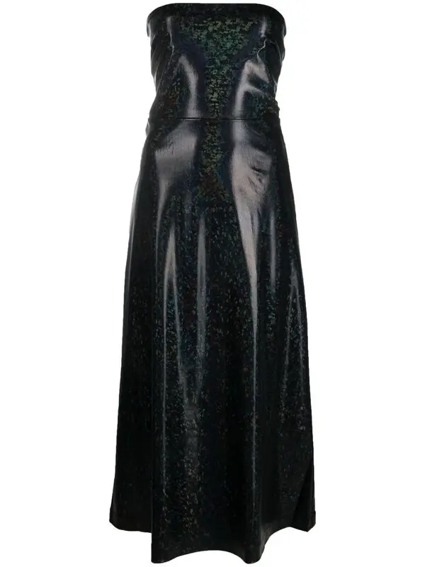 Saks Potts Jepska Shimmer-Effect Dress In Black - 15% Off | Editorialist
