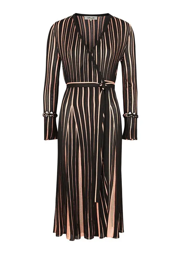 dvf knit dress Astrid Wrap Dress – Diane von Furstenberg main image 1