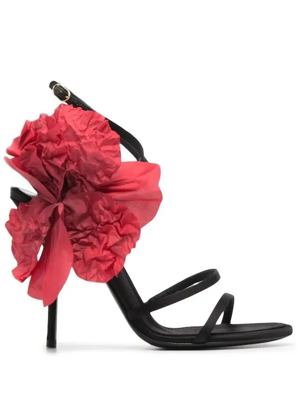 Dolce & Gabbana 110mm Floral-appliqué Sandals