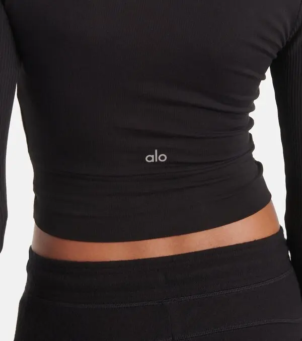 Alo Yoga Cover Knit Crop Top
