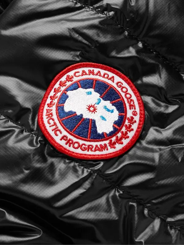 Canada Goose Crofton Slim-fit Recycled Nylon-ripstop Hooded Down Jacket - Black