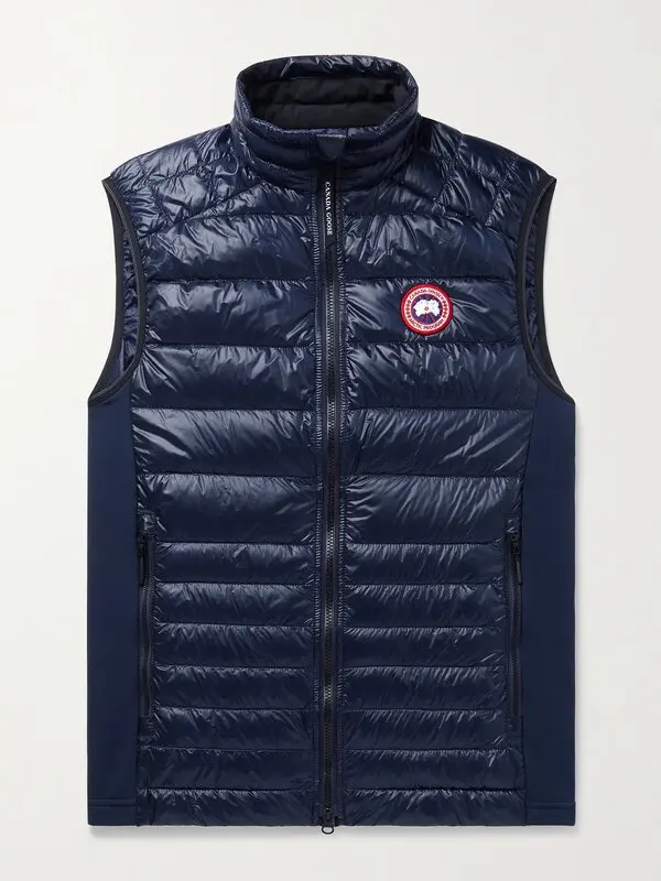 Canada Goose Hybridge Lite Slim-fit Quilted Shell Down Gillet - Blue