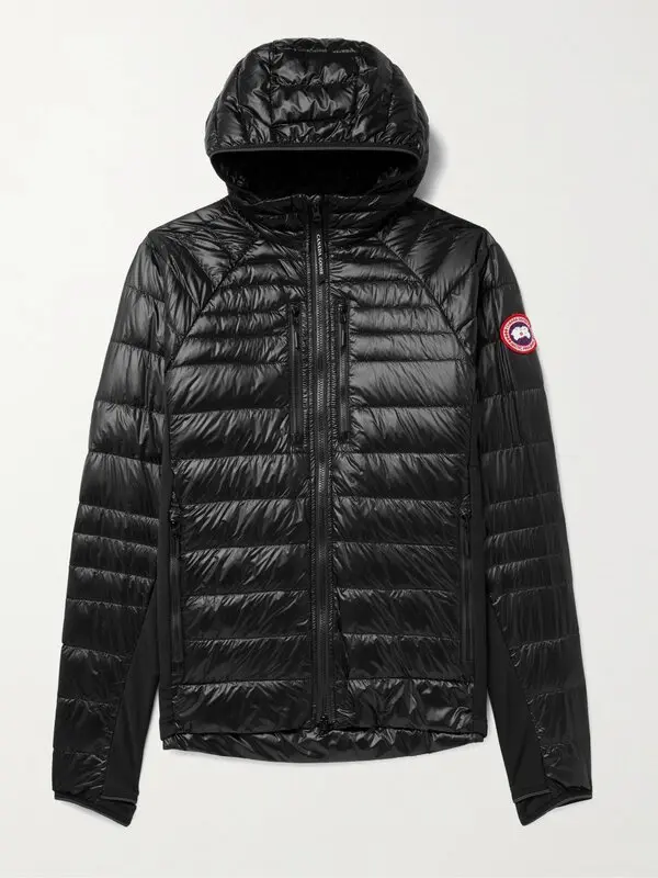 Canada Goose Hybridge Lite Slim-fit Quilted Hooded Down Jacket