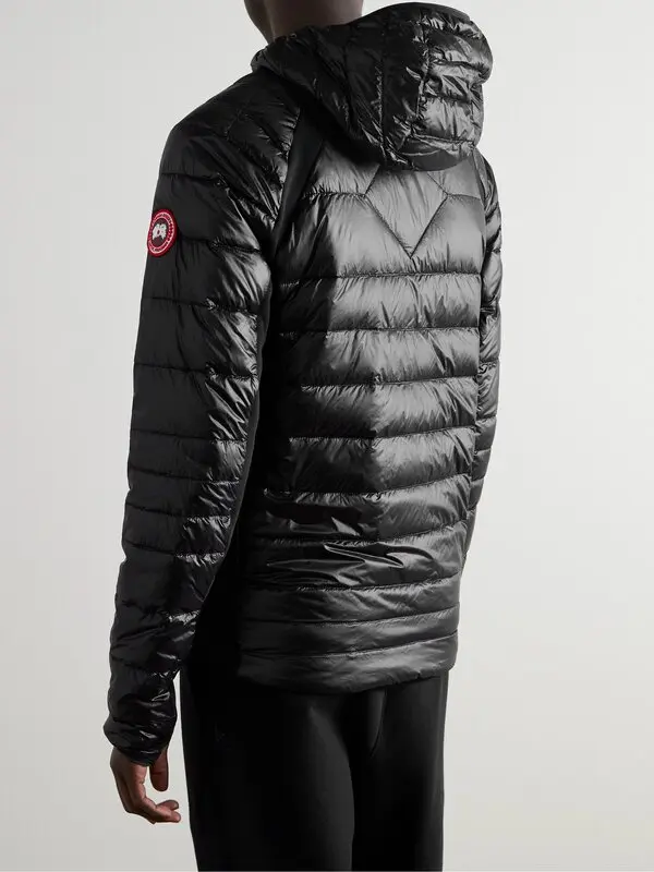 Canada Goose Hybridge Lite Slim-fit Quilted Hooded Down Jacket