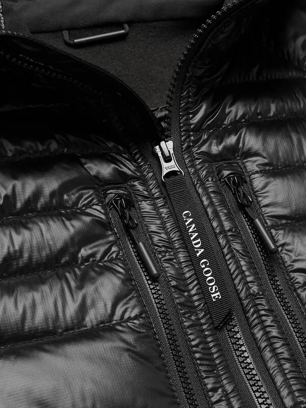 Canada Goose Hybridge Lite Slim-fit Quilted Hooded Down Jacket