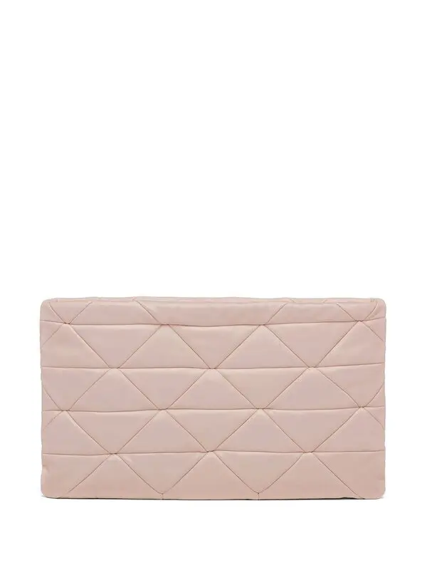 Prada System Patchwork Clutch Bag