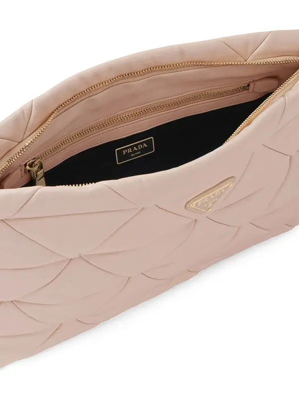 Prada System Patchwork Clutch Bag