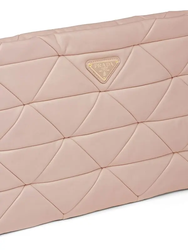 Prada System Patchwork Clutch Bag