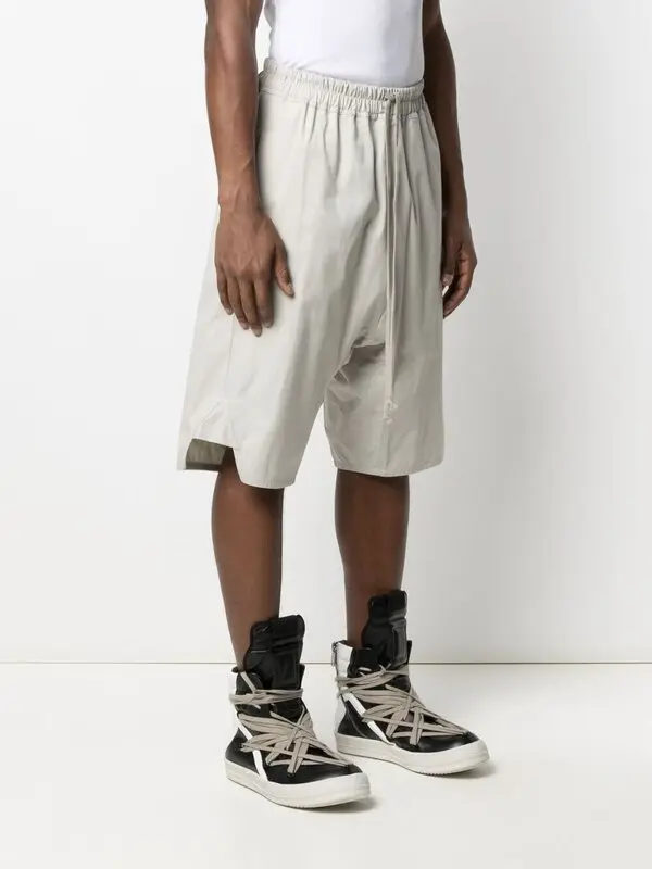 Rick Owens Basket-Swinger Shorts In Neutrals - 50% Off | Editorialist