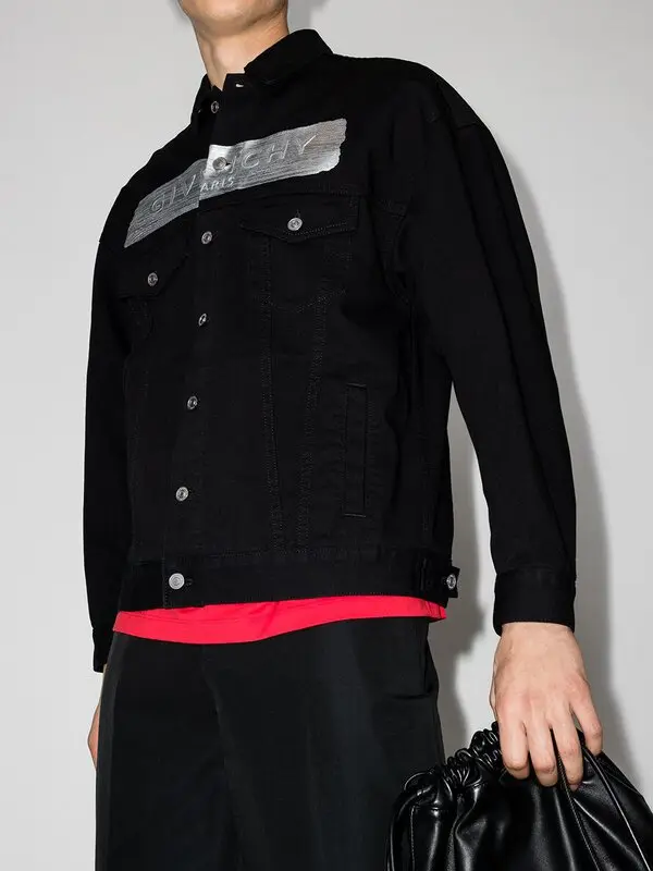 Givenchy Logo-print Denim Jacket