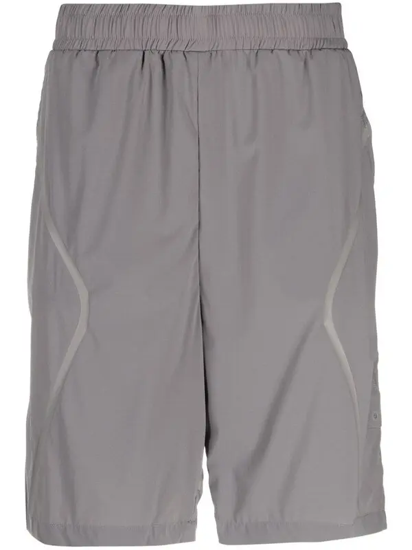 A-COLD-WALL* Tape-detail Track Shorts - Grey