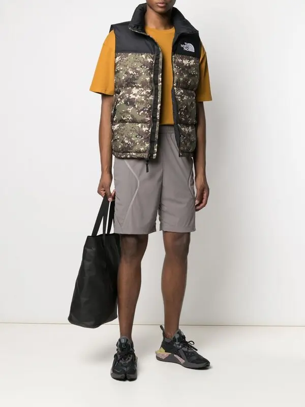 A-COLD-WALL* Tape-detail Track Shorts - Grey