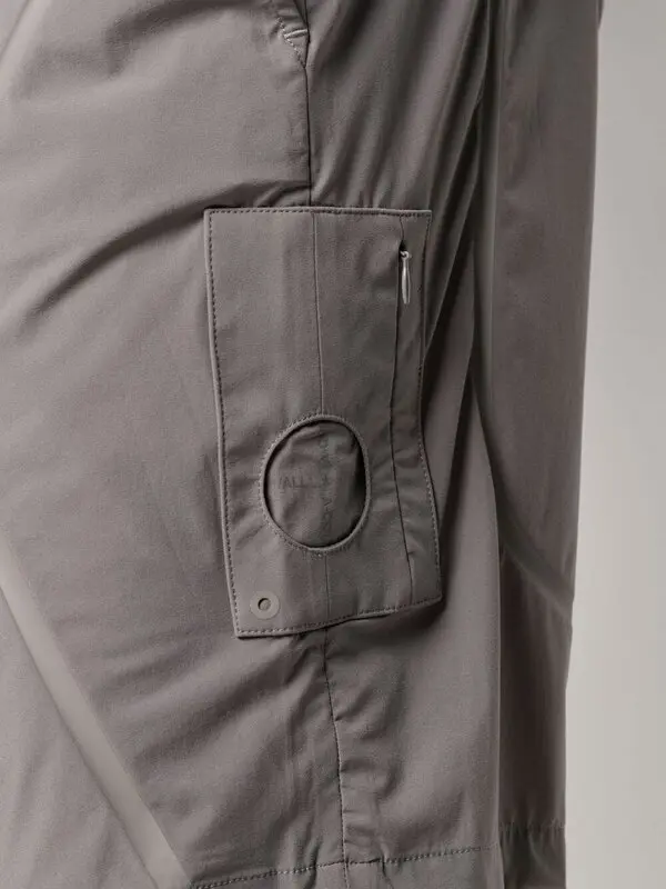 A-COLD-WALL* Tape-detail Track Shorts - Grey