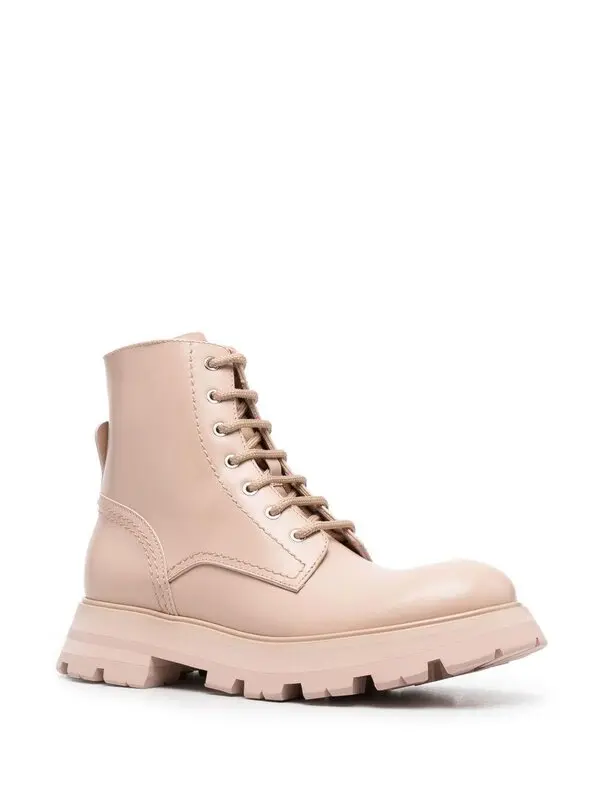 Alexander McQueen Wander Lace-up Boots