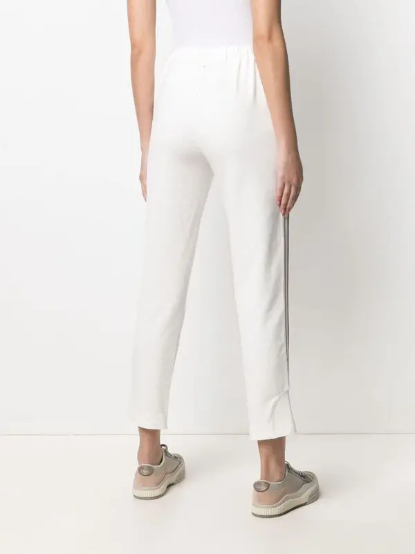 Lorena Antoniazzi Star-patch Track Pants - White