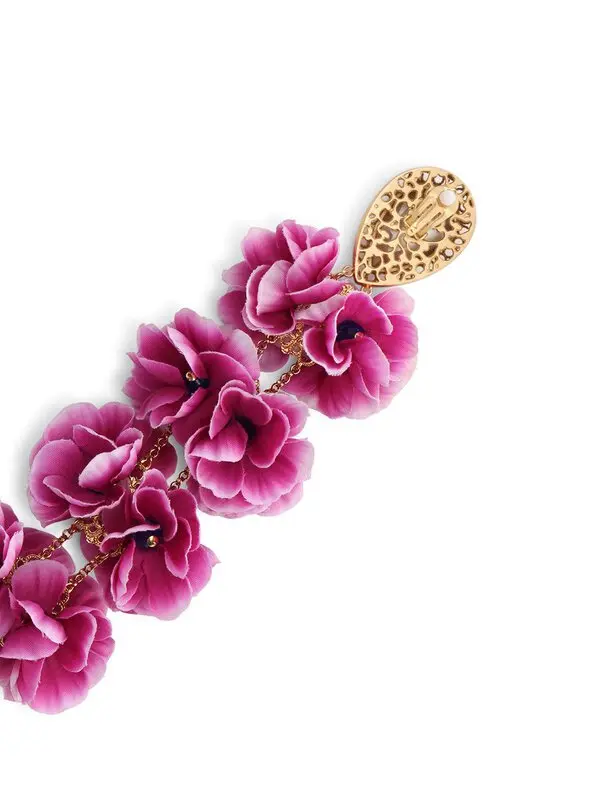Dolce & Gabbana Floral Drop Earrings