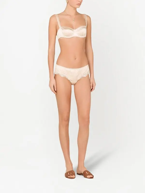 Dolce & Gabbana Satin Balconette Bra