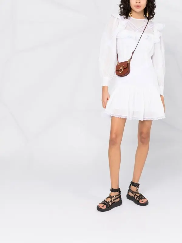Sandro Belem Ruffled Dress