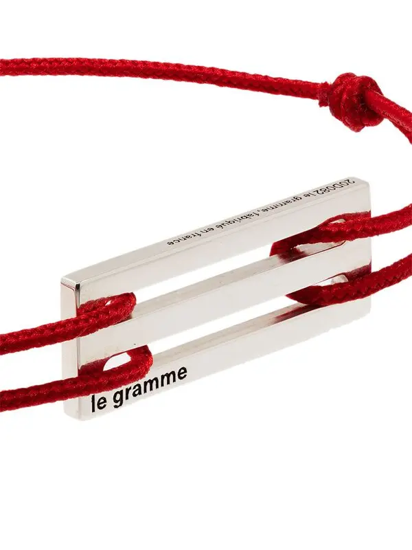 Le Gramme Le 2.5g Cord Bracelet