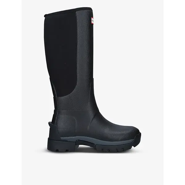 Hunter Field Balmoral Hybrid Tall Rubber Boots