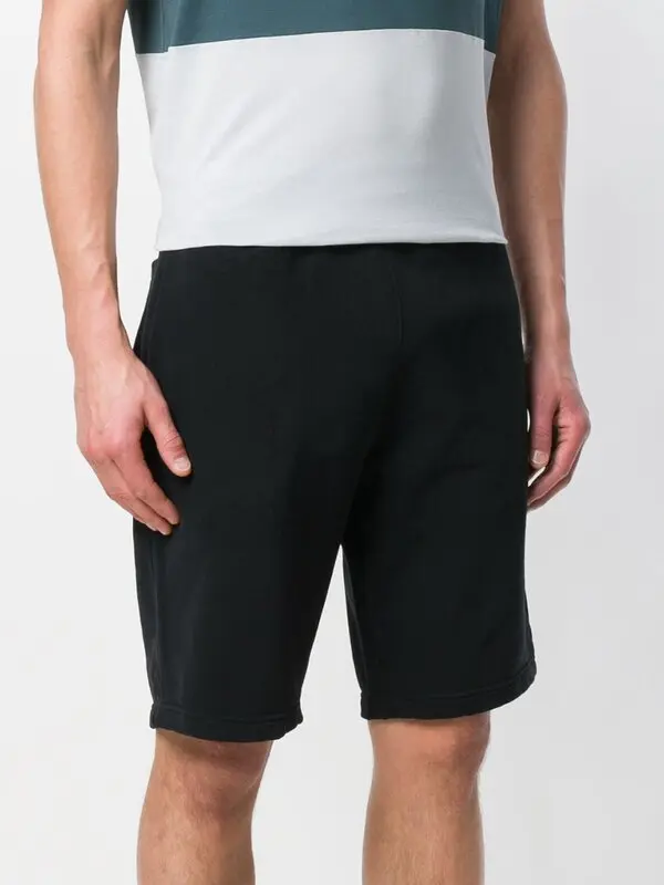 Sunspel Straight Leg Track Shorts - Black