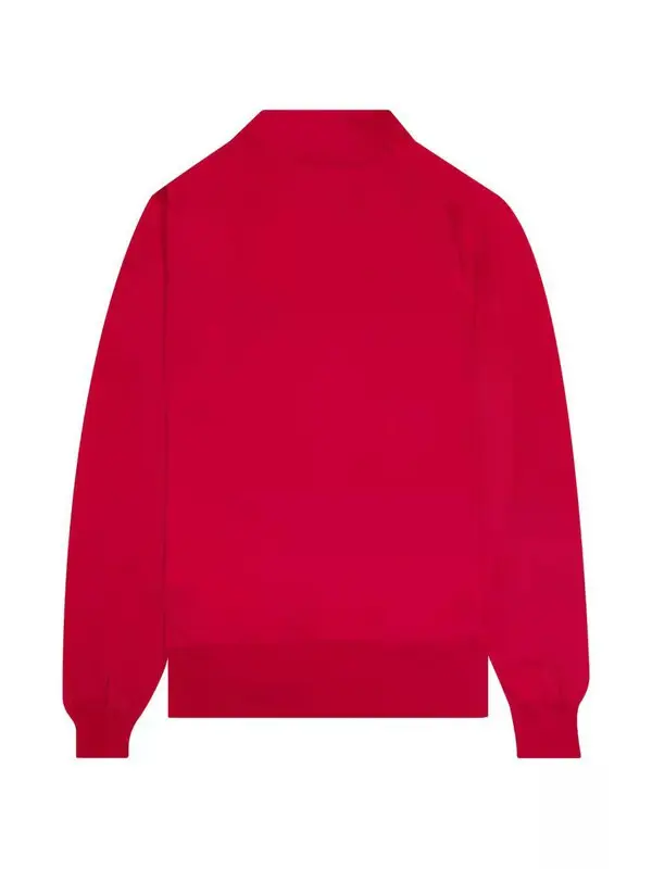 Play Comme Des Garcon Heart-detail Cardigan - Red