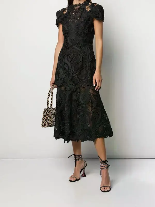 Simkhai Cut Out-detail Midi Dress - Black
