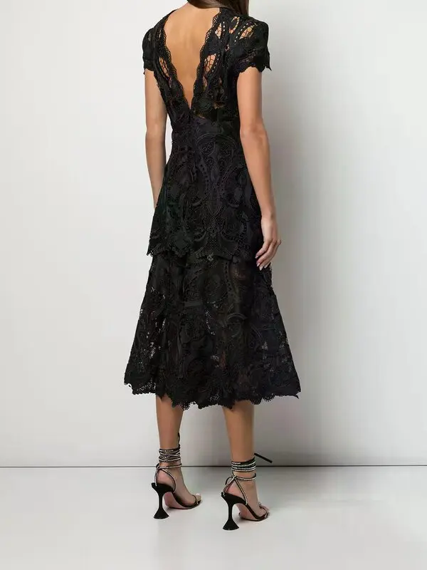 Simkhai Cut Out-detail Midi Dress - Black