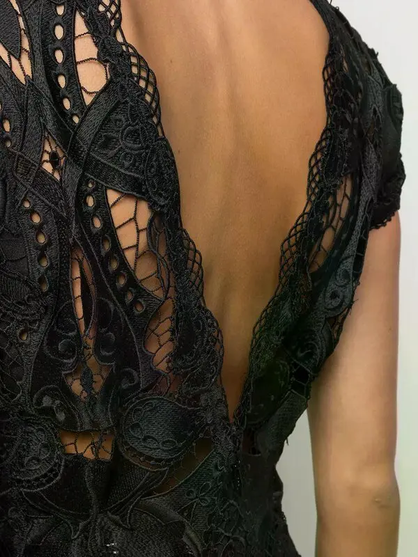Simkhai Cut Out-detail Midi Dress - Black