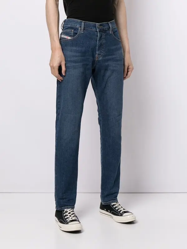 DIESEL® High-rise Straight Leg Jeans
